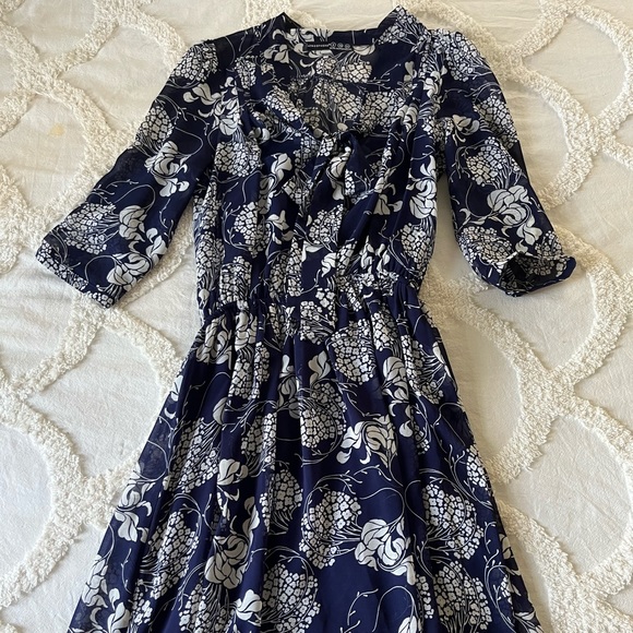 Atmosphere | Dresses | Atmosphere Blue Spring Floral Dress | Poshmark
